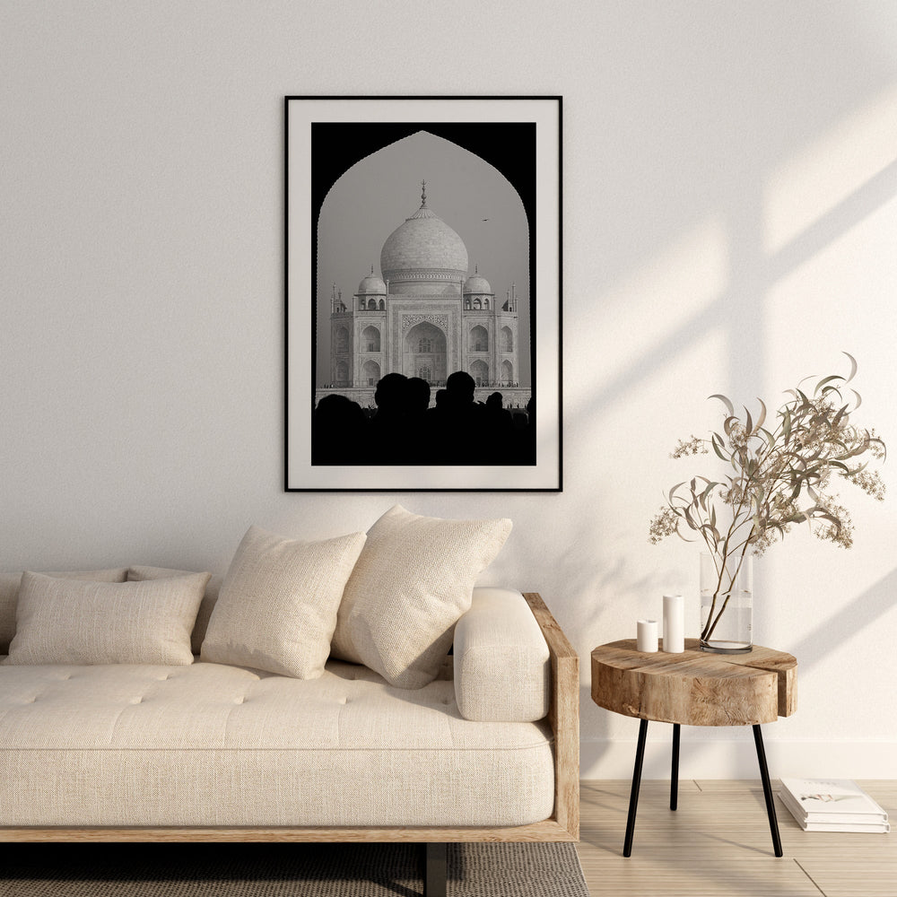 First sight of the Taj Mahal Poster – Poster Mansion