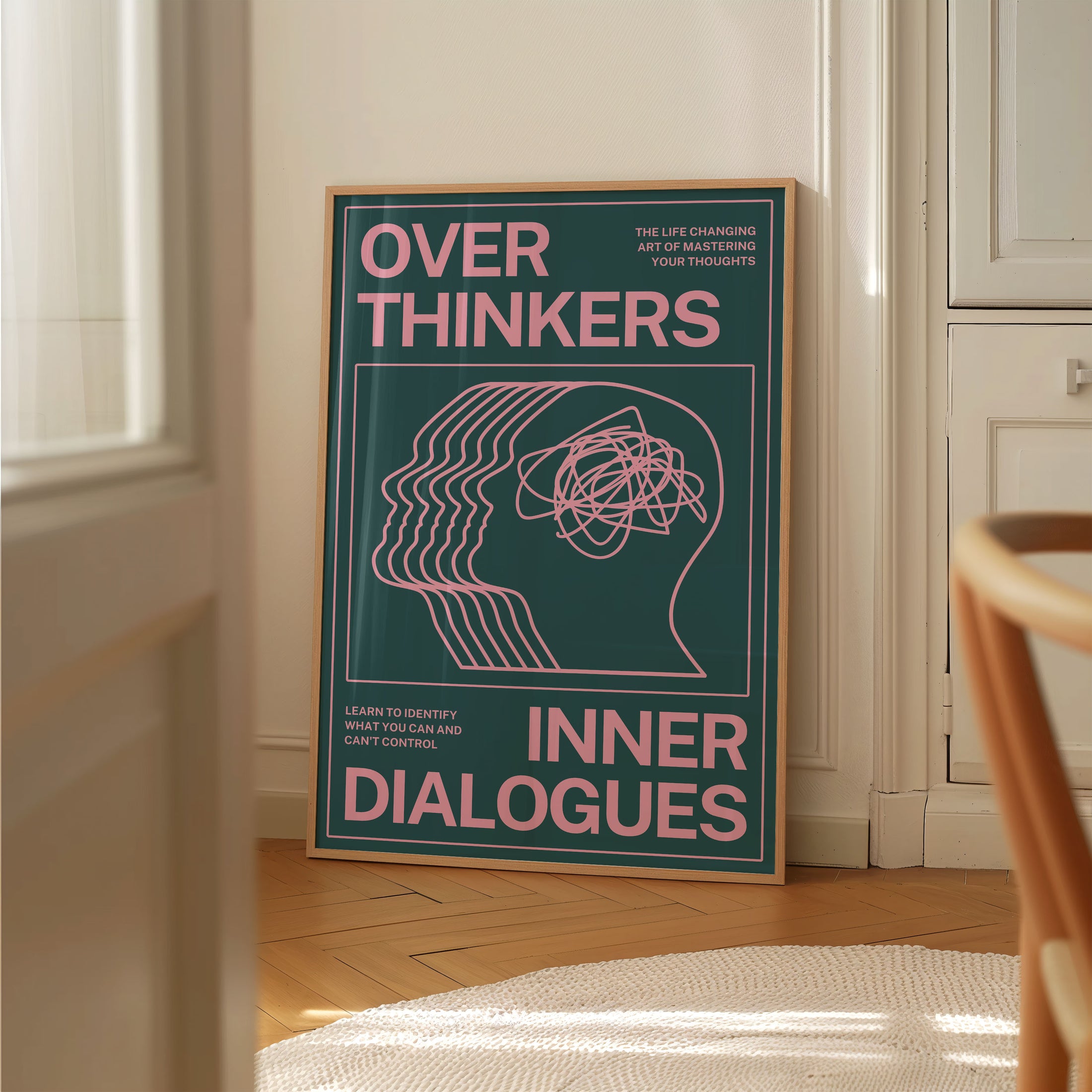 Over Thinkers Poster- Poster Mansion