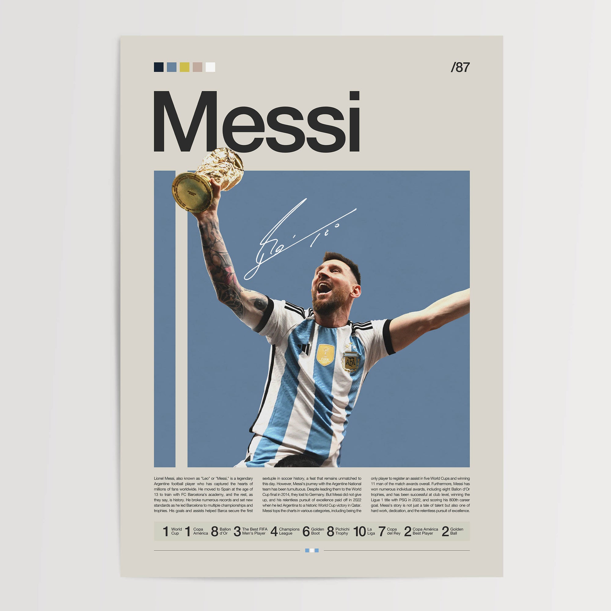 Lionel Messi Poster-Poster Mansion