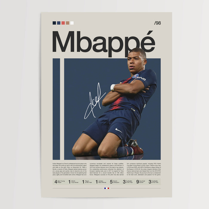 Mbappé Poster-Poster Mansion